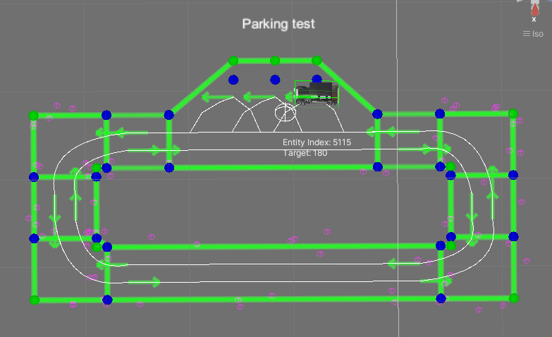 Traffic Test Scene — DOTS Traffic City 1.7.1 documentation