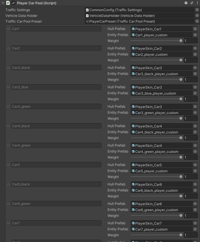 Player Car — DOTS Traffic City 1.6.5 documentation
