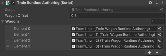 Train — DOTS Traffic City 1.7.1 documentation